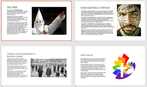 Prejudice & Discrimination: Religious Discrimination - Whole Lesson ...