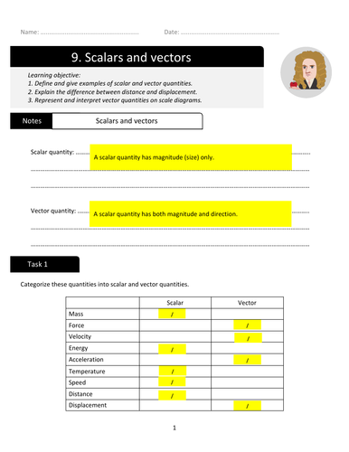 KS4 GCSE Science Physics Bundle | 10 Topics in Forces and Motion ...