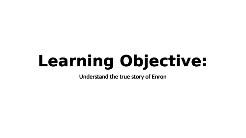 Lessons on Enron by Lucy Prebble - Eduqas A Level Literature | Teaching ... Lessons on Enron by Lucy Prebble - Eduqas A Level Literature | Teaching ...