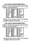 Year 3 Present Perfect Tense Lesson Pack | Teaching Resources