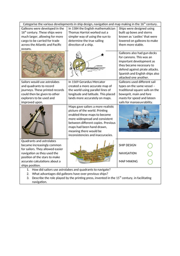 Early Elizabethan England, 1558-1588 - 3.3 Exploration and voyages of ...