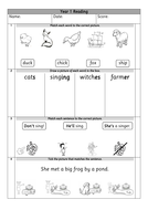 Year 1 National Curriculum (UK) Baseline Tests | Teaching Resources