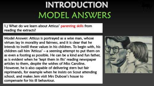 To Kill a Mockingbird - Atticus Finch! | Teaching Resources