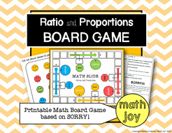 Ratio and Proportions Board Game | Teaching Resources