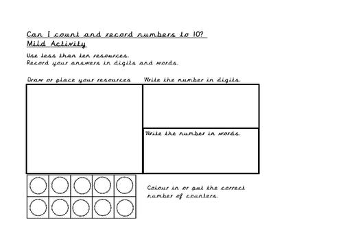 White Rose, Year 1, Autumn Block 1, Week 1, Place Value | Teaching ...