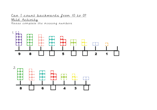 White Rose, Year 1, Autumn Block 1, Week 1, Place Value | Teaching ...