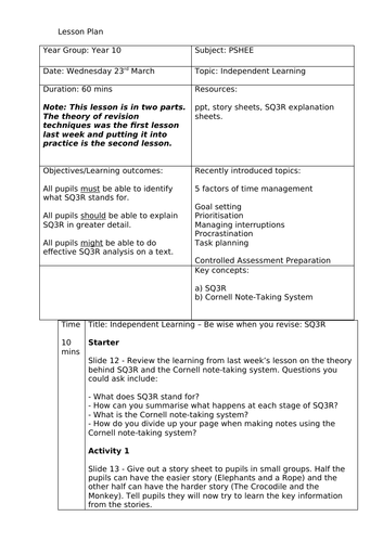Independent Learning PSHEE KS4 | Teaching Resources Independent Learning PSHEE KS4 | Teaching Resources