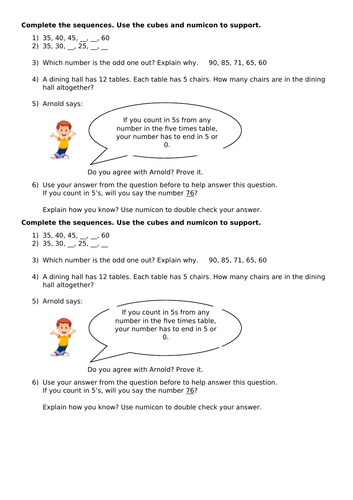 Year 2 Maths - Place Value - Counting in 1's to and across 100 ...