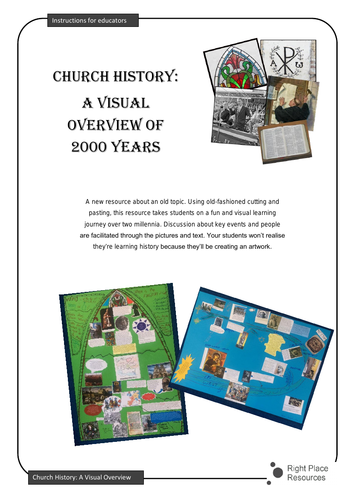 Church History: A visual overview | Teaching Resources