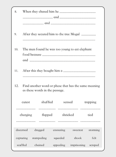 Practise Reading Comprehension (6-9 years) | Teaching Resources