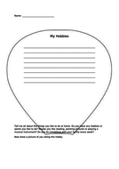 New Class Hot Air Balloon - All About Me | Teaching Resources