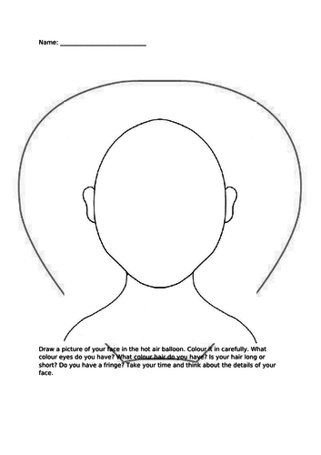 New Class Hot Air Balloon - All About Me | Teaching Resources