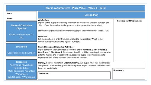 Place Value: Year 2 | Teaching Resources