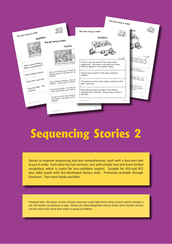 SEQUENCING STORIES BOOK 2 | Teaching Resources