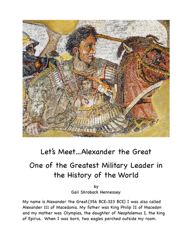 Alexander the Great! Reading Passage/Extension Activities | Teaching ...