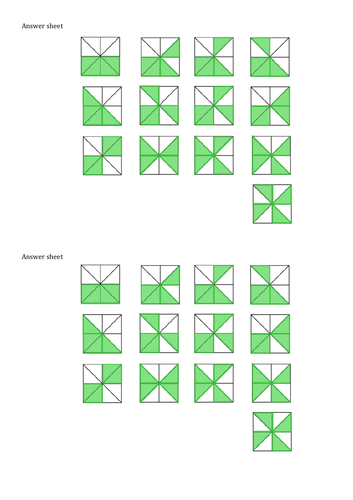 KS1 Fractions Investigation : How many ways to make a half? | Teaching ...