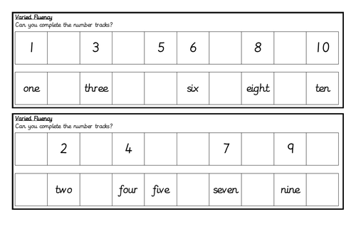 Counting forwards, Autumn Block 1, Year 1 | Teaching Resources Counting forwards, Autumn Block 1, Year 1 | Teaching Resources