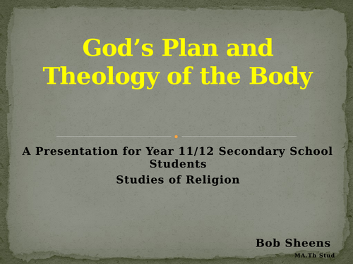 Marriage And Sexuality Theology Of The Body Catholic Teaching