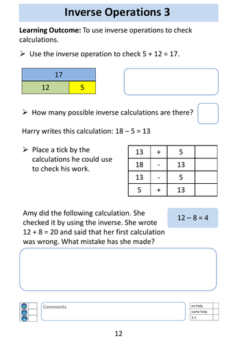 Addition and Subtraction: Year 2 | Teaching Resources