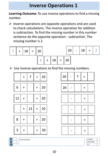 Addition and Subtraction: Year 2 | Teaching Resources