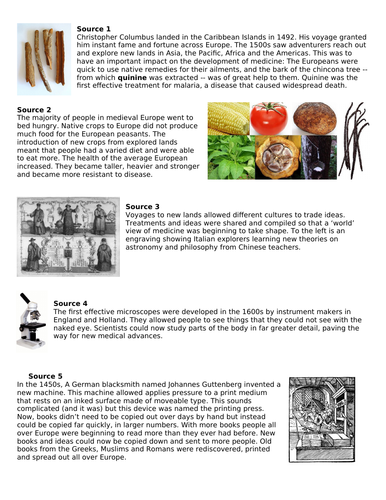 GCSE 9-1 Edexcel Lesson Bundle Renaissance (Part 2) | Teaching Resources