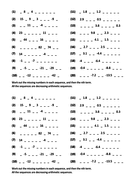 nth term of a decreasing arithmetic sequence | Teaching Resources