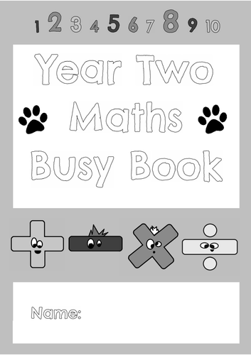 Year 2 Maths Busy Book (40+ Pages of Independent Maths Activities ...