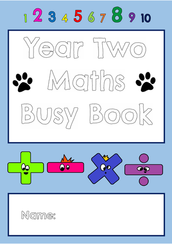 Year 2 Maths Busy Book (40+ Pages of Independent Maths Activities ...