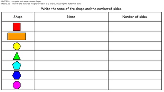 KS1 2D Shapes Activity Bundle | Teaching Resources