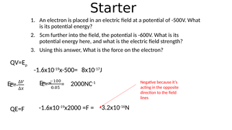 A Level Physics Electric Fields 4 : Coulomb's Law | Teaching Resources