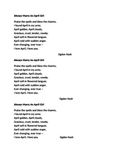 Year 7 Poetry SOW | Teaching Resources