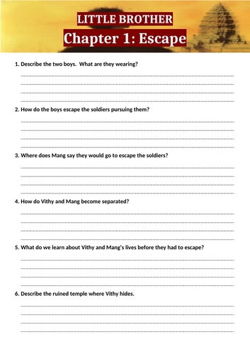 Little Brother | Teaching Resources