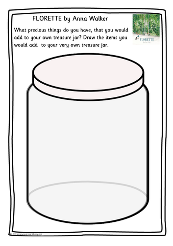 Florette by Anna Walker Activity Worksheet CBCA Find Your Treasure ...