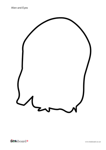 Blank Alien Visual Aid - KS1 Number | Teaching Resources