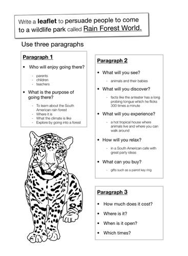 Lots Of Writing Tasks About The Rainforest (7-13 years) | Teaching ...
