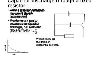A Level Physics Capacitors 3 : Capacitor Discharge Practical | Teaching ...