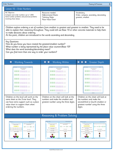Year 3- Autumn Term- Block 1- Week 3- Place Value Differentiated ...