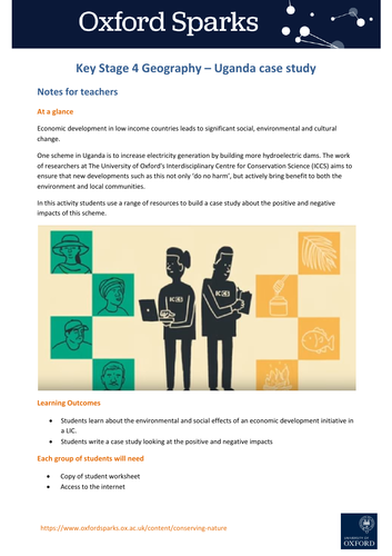 Conserving Nature: KS4 - Uganda Case Study | Teaching Resources