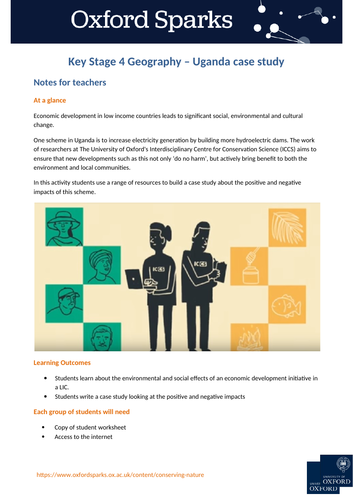 Conserving Nature: KS4 - Uganda Case Study | Teaching Resources