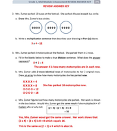 Grade 3, Math Module 1 REVIEW & ASSESSMENT w/Ans keys (printables ...