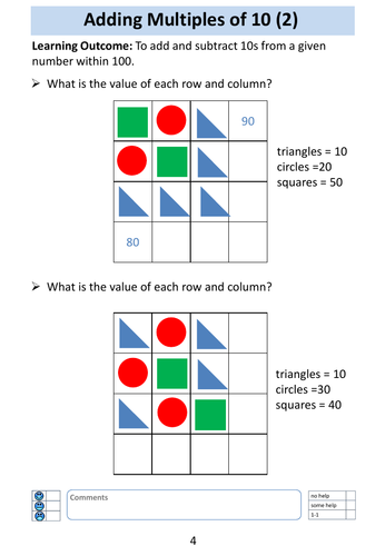 Addition and Subtraction: Year 2 | Teaching Resources