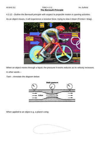IB DP Sports Exercise and Health Science Topic 4 Complete | Teaching ...