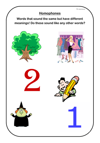 Homophones: Full Introduction Lesson & Worksheets | Teaching Resources