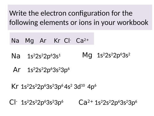d-Block elements and Transition Elements -electronic configuration and ...