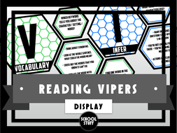Reading Vipers Display - School Stuff | Teaching Resources
