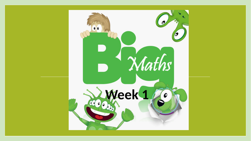 Big Maths CLIC PowerPoint - Year 4 autumn 1 | Teaching Resources Big Maths CLIC PowerPoint - Year 4 autumn 1 | Teaching Resources
