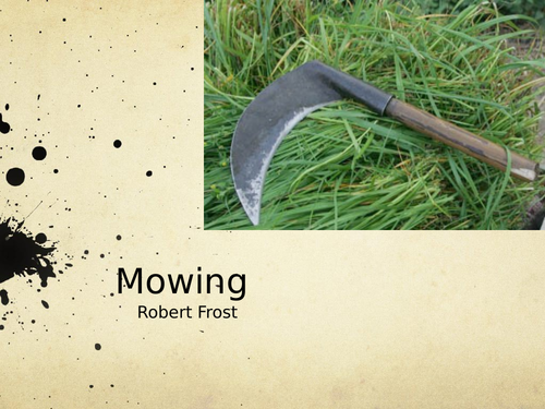 Robert Frost CCEA A Level Poetry Analysis | Teaching Resources
