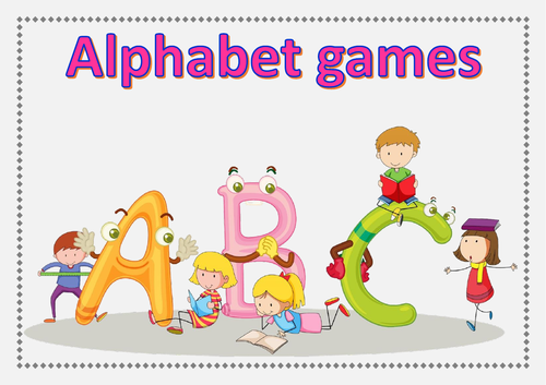 Alphabet games. Bundle. | Teaching Resources