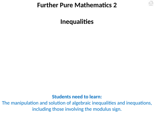 Further Pure Mathematics 2 PowerPoint Pack | Teaching Resources