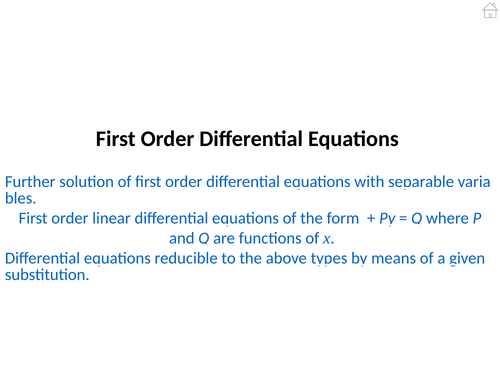 Further Pure Mathematics 2 PowerPoint Pack | Teaching Resources